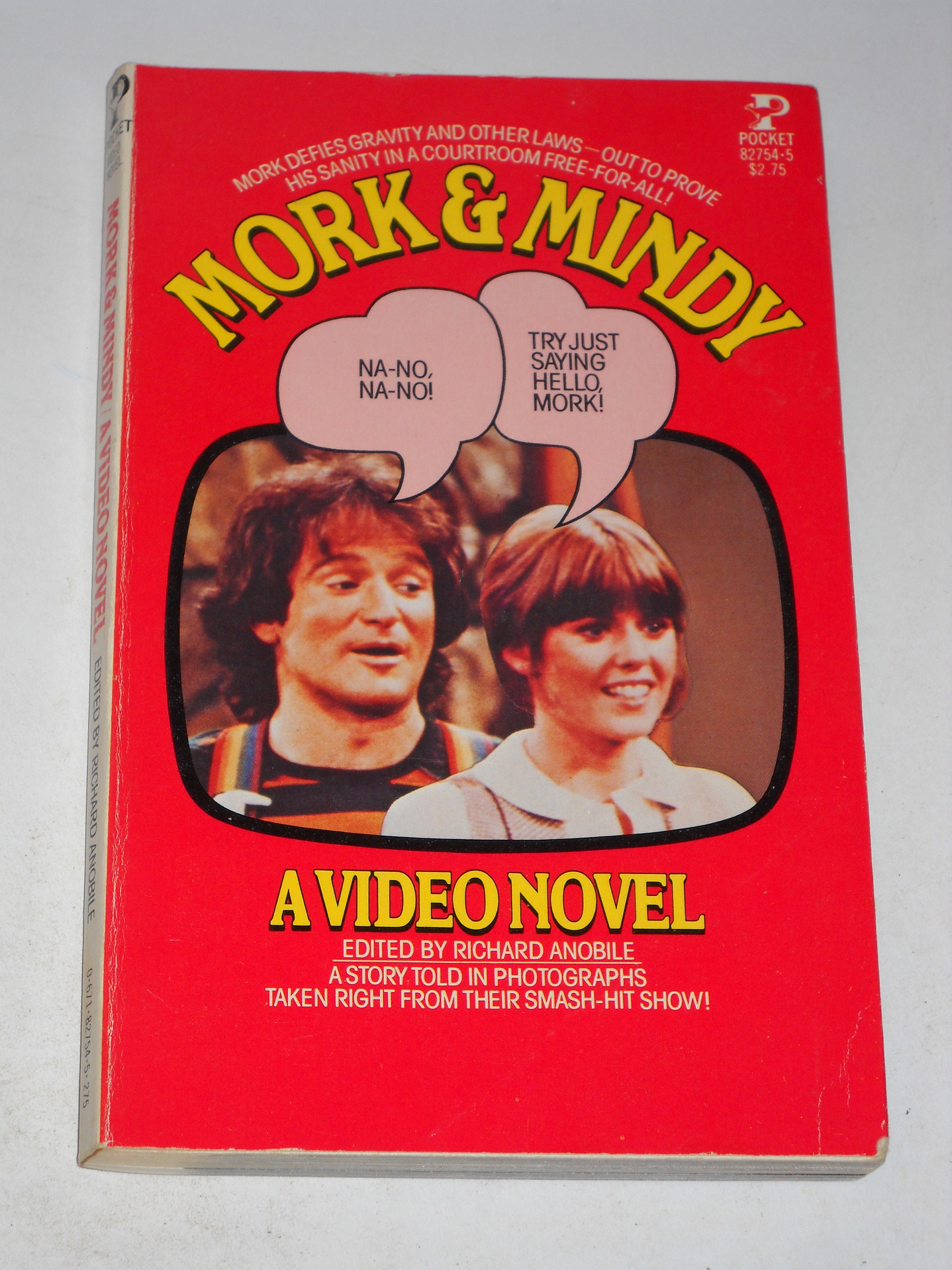 1979 Mork & Mindy Video Novel Richard Anobile Robin Williams Pam Dawber ...
