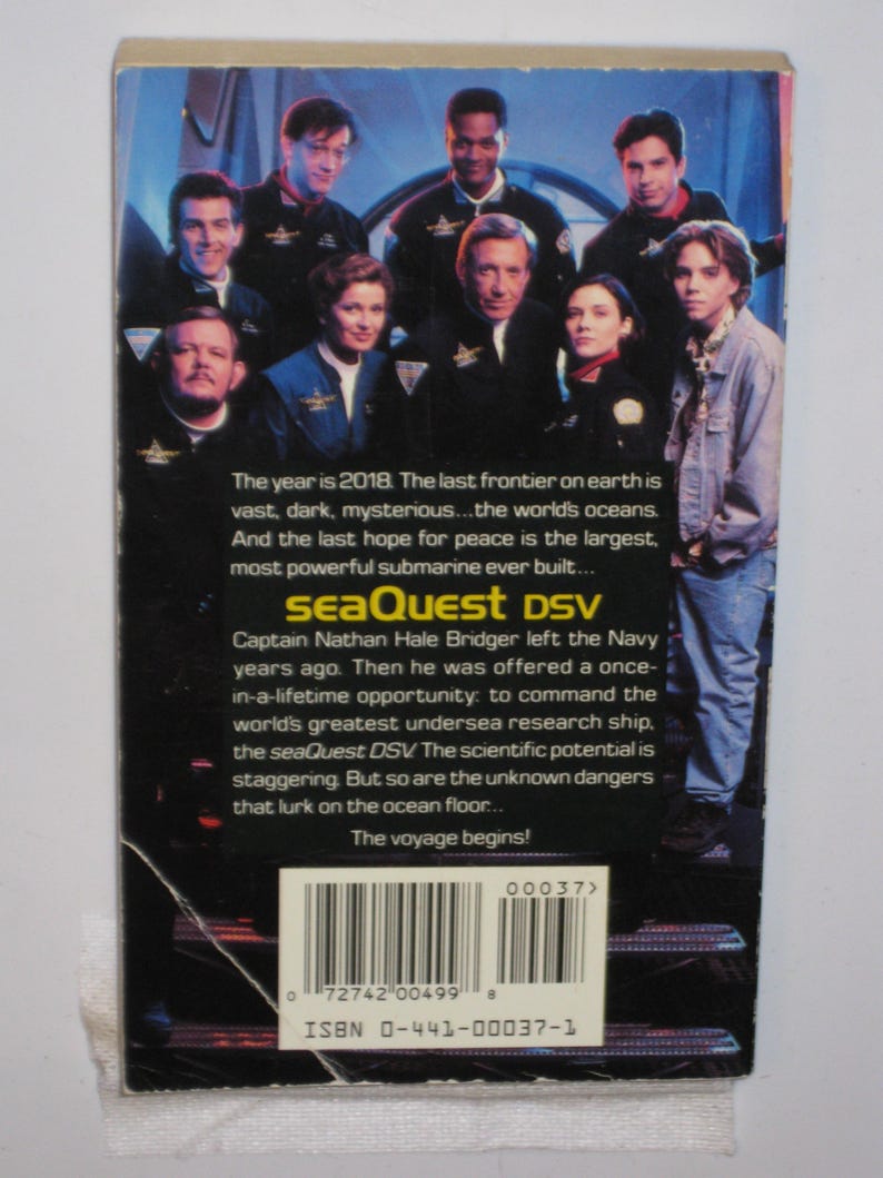 You Pick: Seaquest DSV NBC TV Tie-in Vintage Paperback Novels the Novel ...