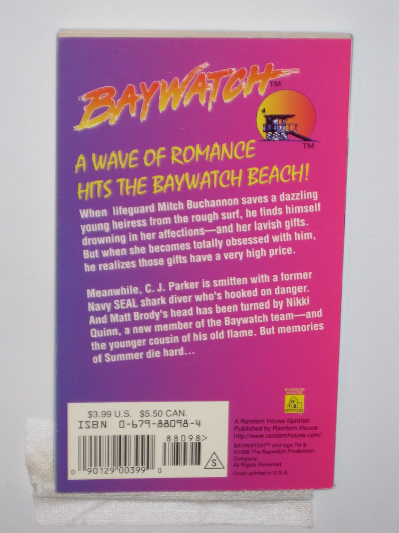 You Pick: Baywatch #1 Infatuations, #2 Wet 'N Wild, #3 Girls Only, #4 ...