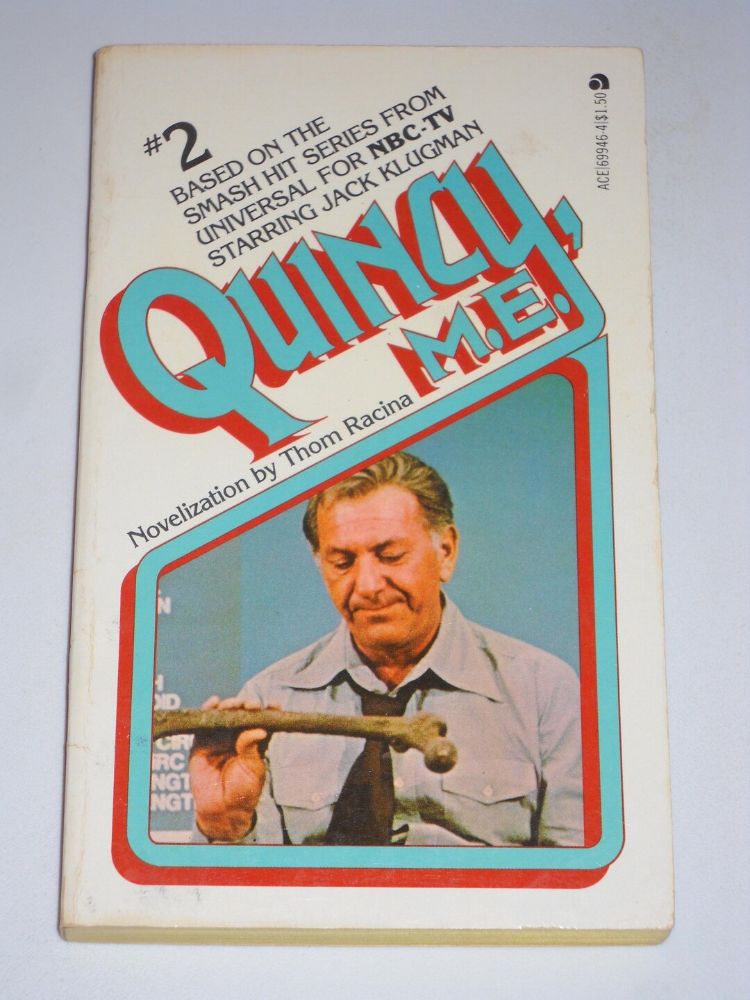 Quincy M.E. (you Pick) #1, 2, 3 (italian Only) Jack Klugman NBC TV Tie ...