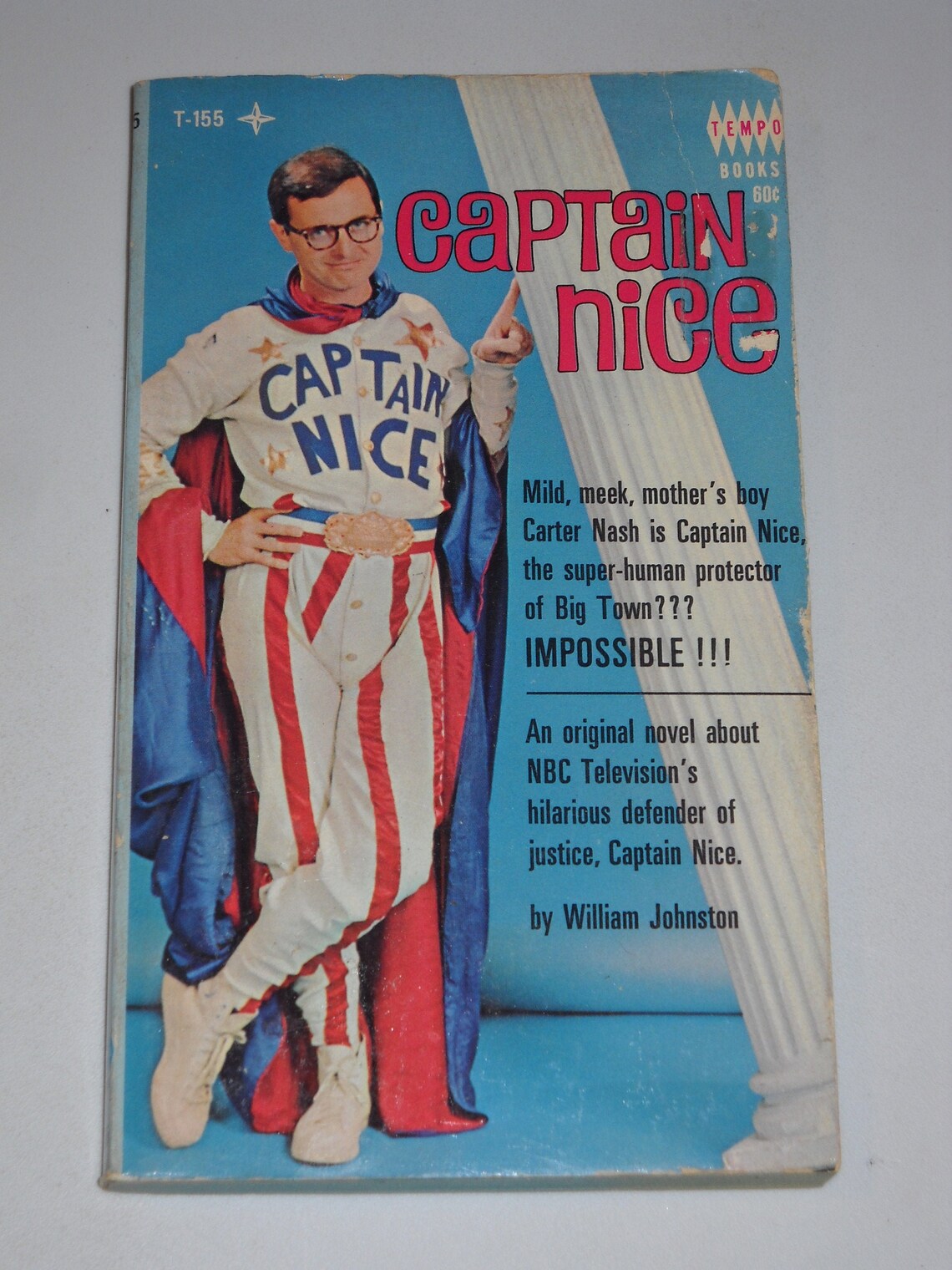 1967 Captain Nice NBC TV Tie-in Series Superhero Vintage - Etsy