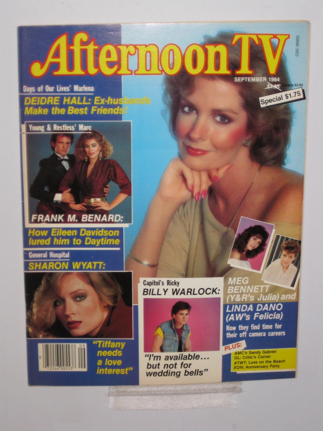 You Pick Afternoon TV Soap Opera Magazines 1984 1985 Days of Our Lives ...