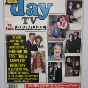 You Pick Soap Opera Magazines Daily TV Serials, Day TV, Daytime Soap ...