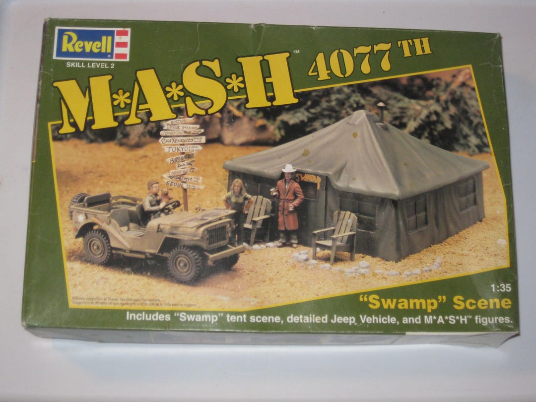You Pick MASH Toys 1:35 Swamp Scene Model Kit, 1/87 Scale Models ...