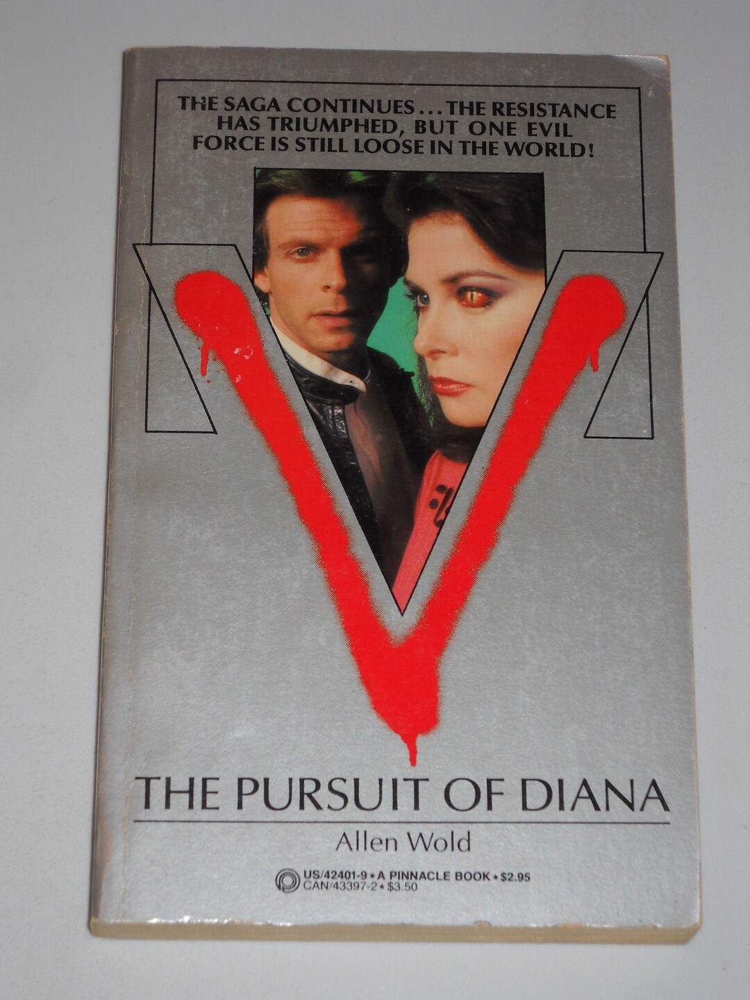 1984 V 3 the Pursuit of Diana by Allen Wold NBC TV Series Tie-in ...