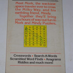 Mork & Mindy (you Pick) #2 - Incredible Shrinking, Video Novel, Story ...