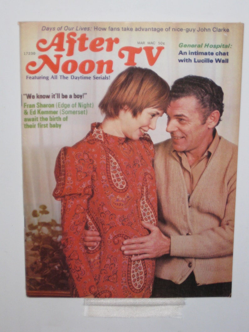 You Pick Afternoon TV 1972 Edge of Night General Hospital All My ...