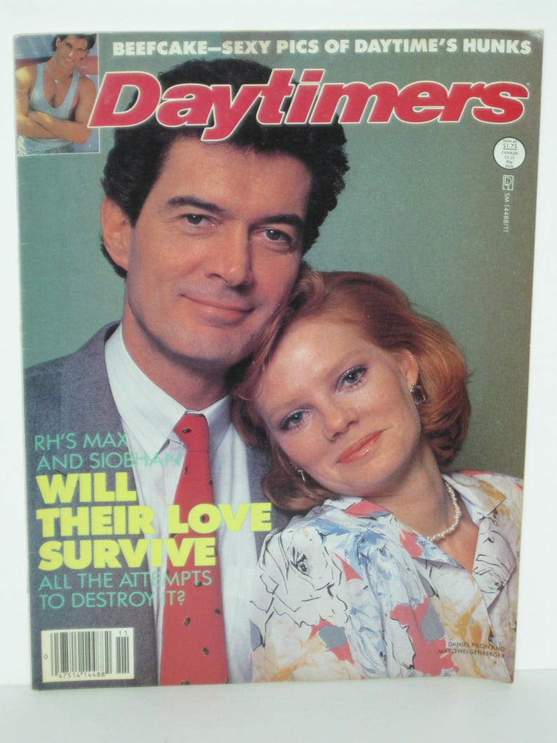 You Pick 1985 Daytimers Soap Opera Magazine Brian Bloom Kim Zimmer ...