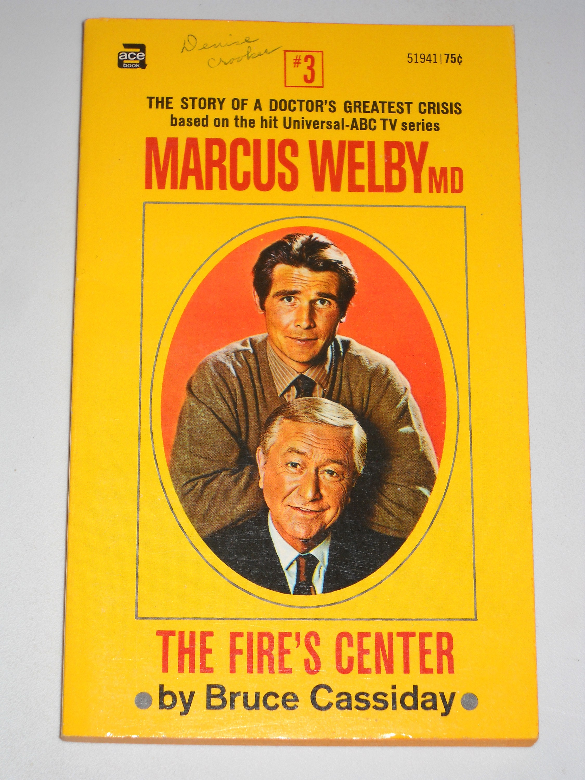 1971 Marcus Welby MD 3 the Fire's Center Robert Young James Brolin ABC ...