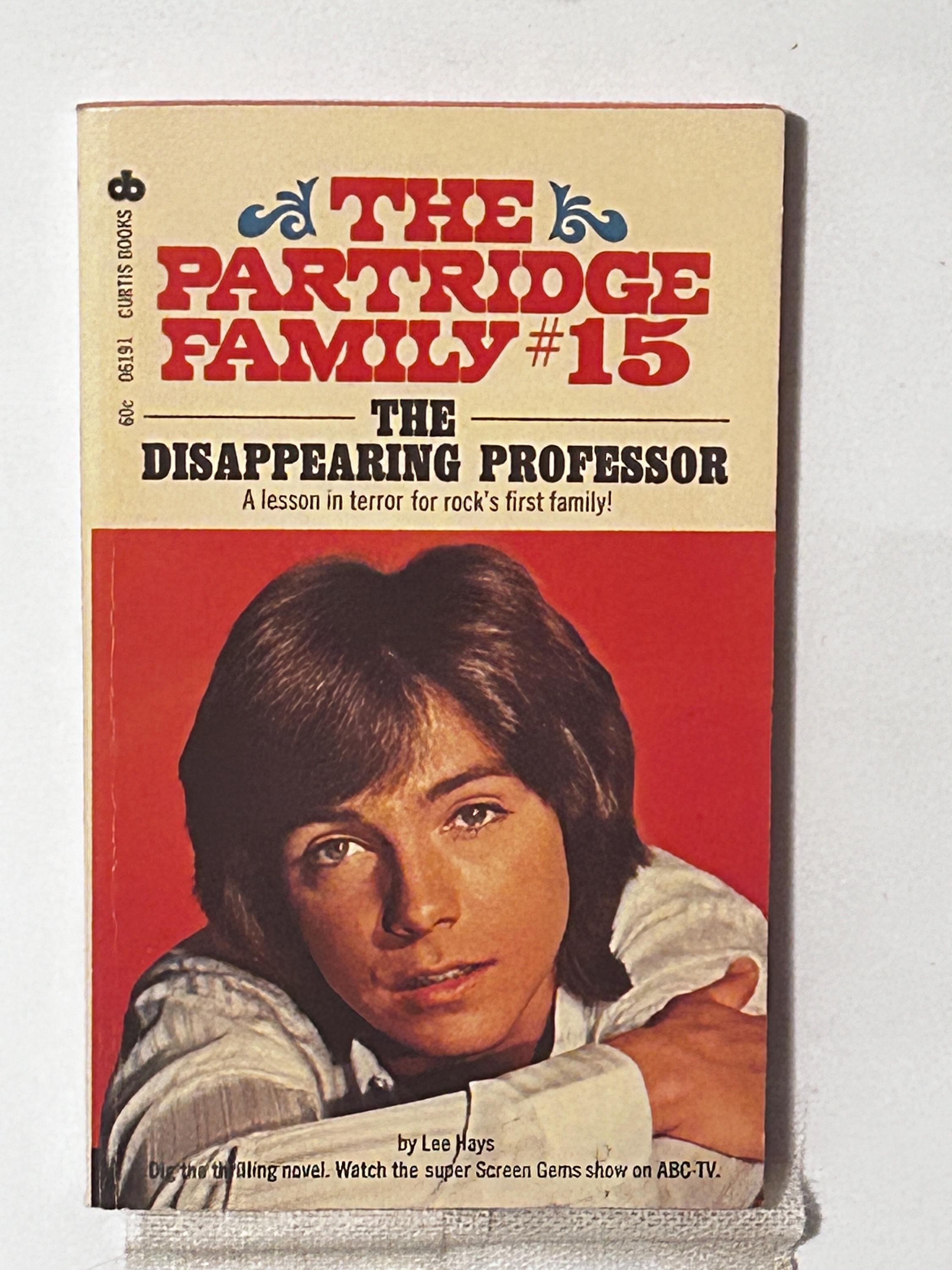 Partridge Family (you Pick) Cookbook, #15 Disappearing Professor, #16 ...