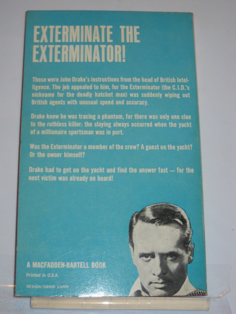 1966 Secret Agent (you Choose) Departure Deferred, the Exterminator ...