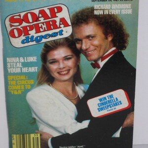 You Pick 1981 Soap Opera Digest Magazine Rick Springfield Richard ...