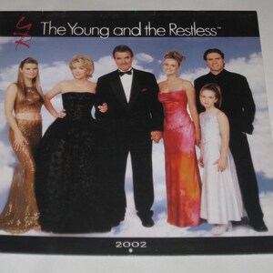 SCARCE Young & the Restless Cookbook and Calendars - 2001, 2002, 2003 ...