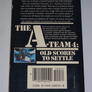 1984 the A-team 4 Old Scores to Settle by Charles Heath Mr. - Etsy