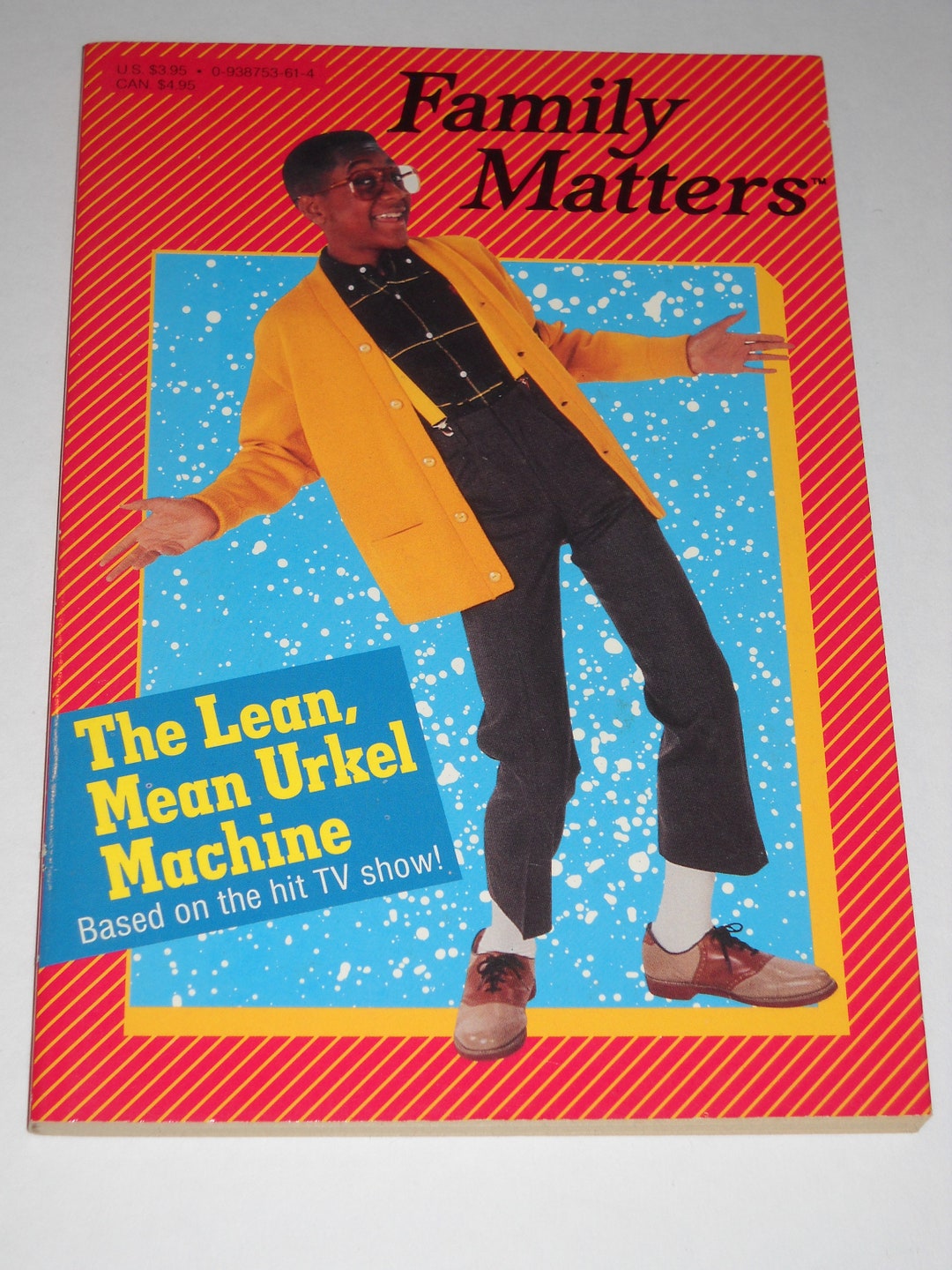 1992 Family Matters the Lean, Mean Urkel Machine ABC TV Tie-in Vintage ...
