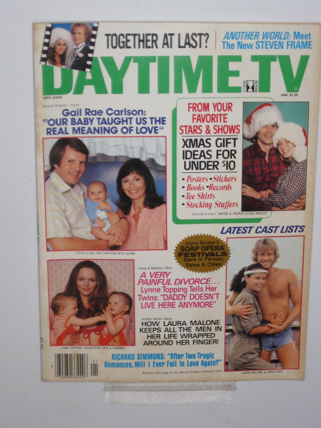 You Pick: Daytime TV Soap Opera Magazines 1972, 1975, 1972, 1984 Return ...