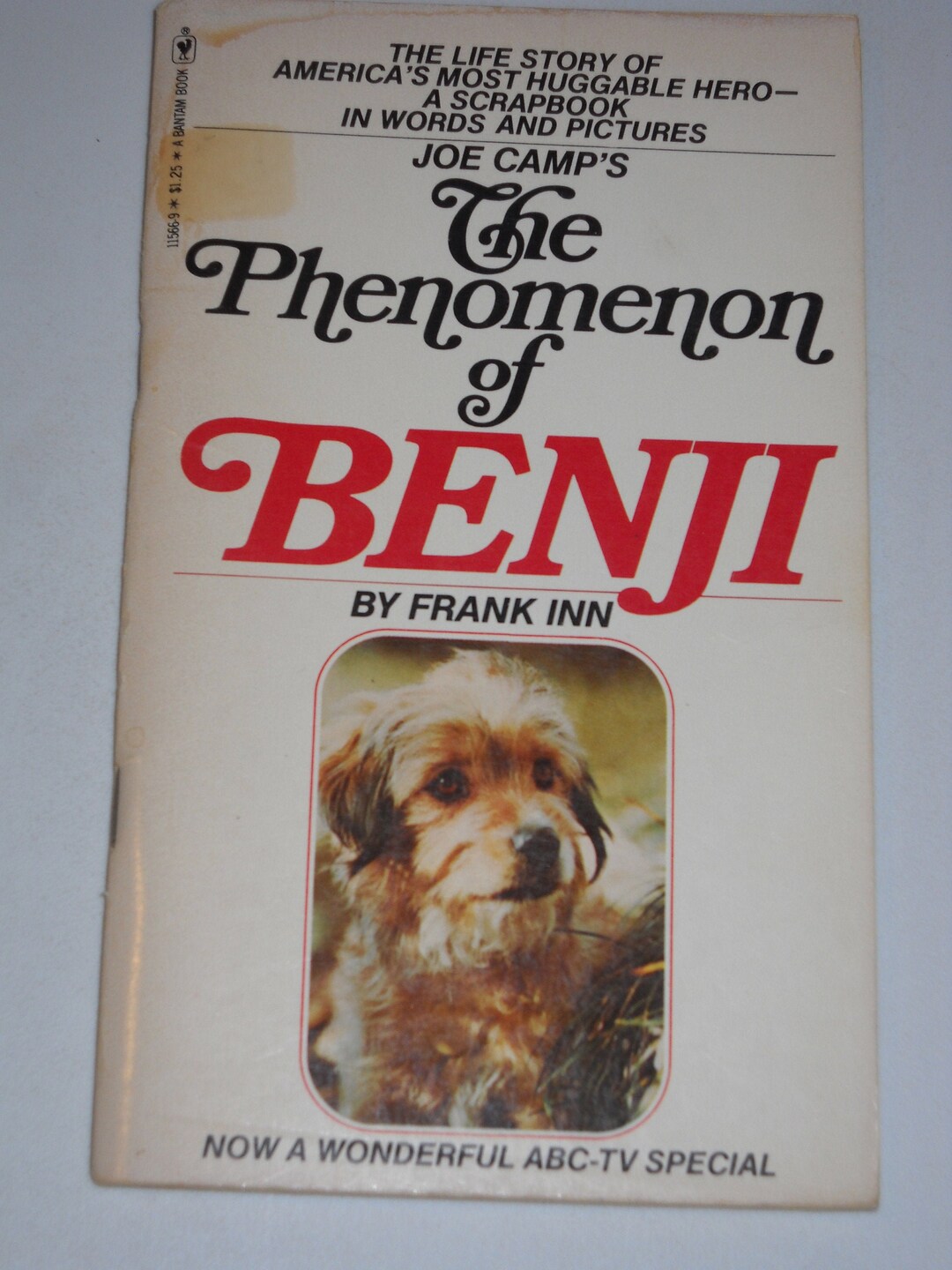 1978 the Phenomenon of Benji ABC TV Special Tie-in Vintage Paperback ...
