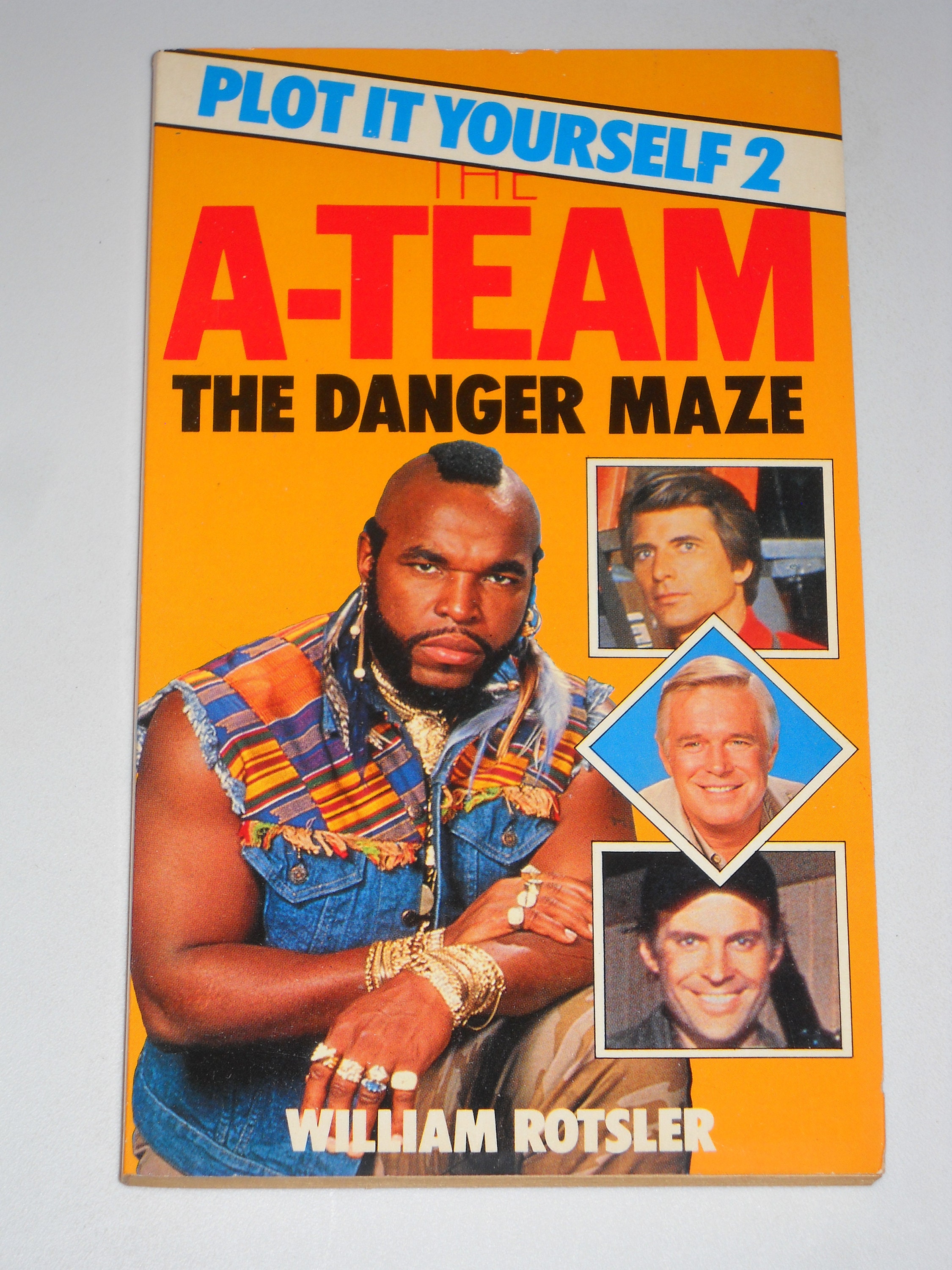 1985 the A-team Plot It Yourself 2 the Danger Maze British Printing by ...