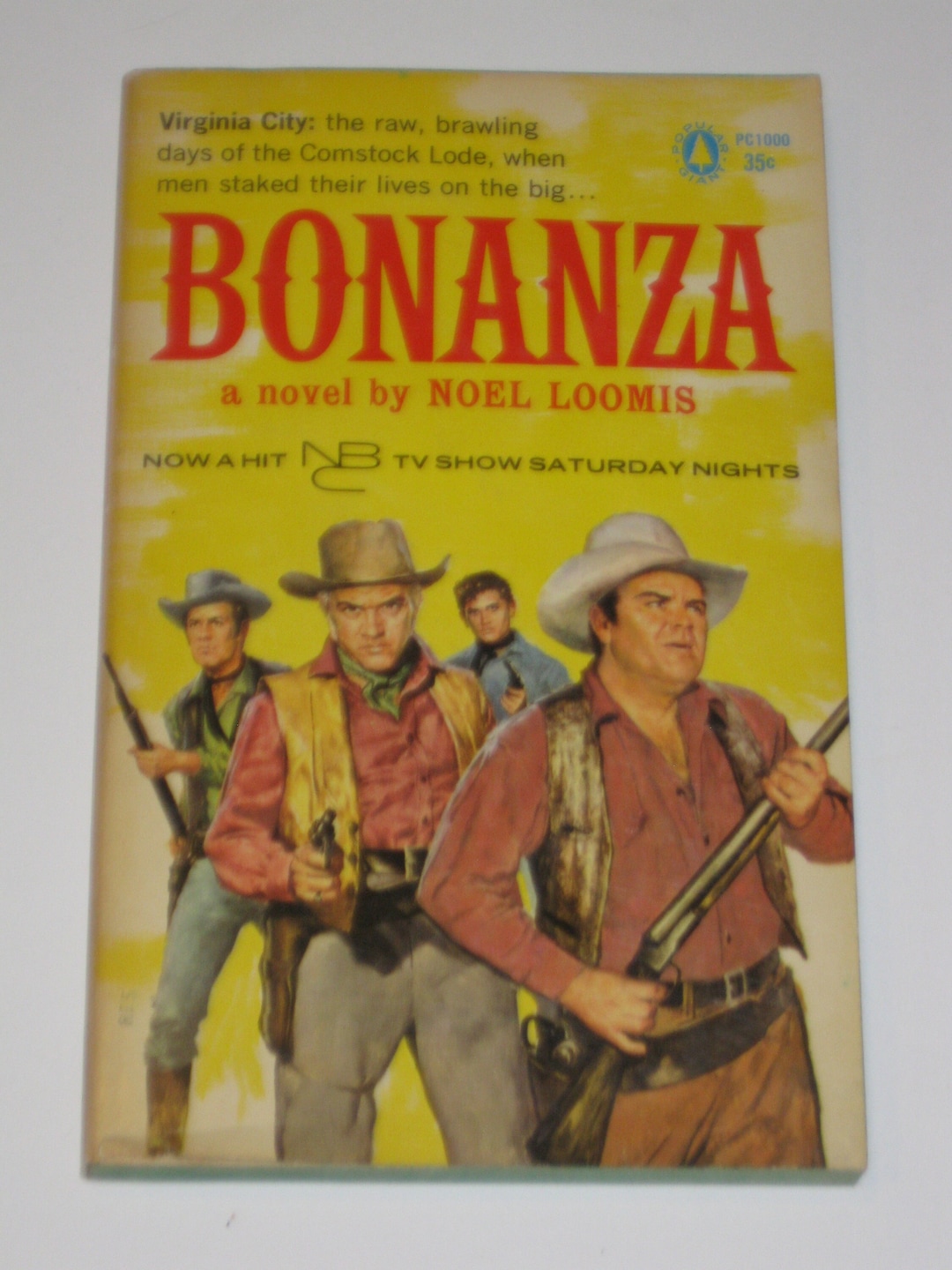 Your Choice Bonanza TV Tie-in VG Series Vintage Paperback Books Western ...