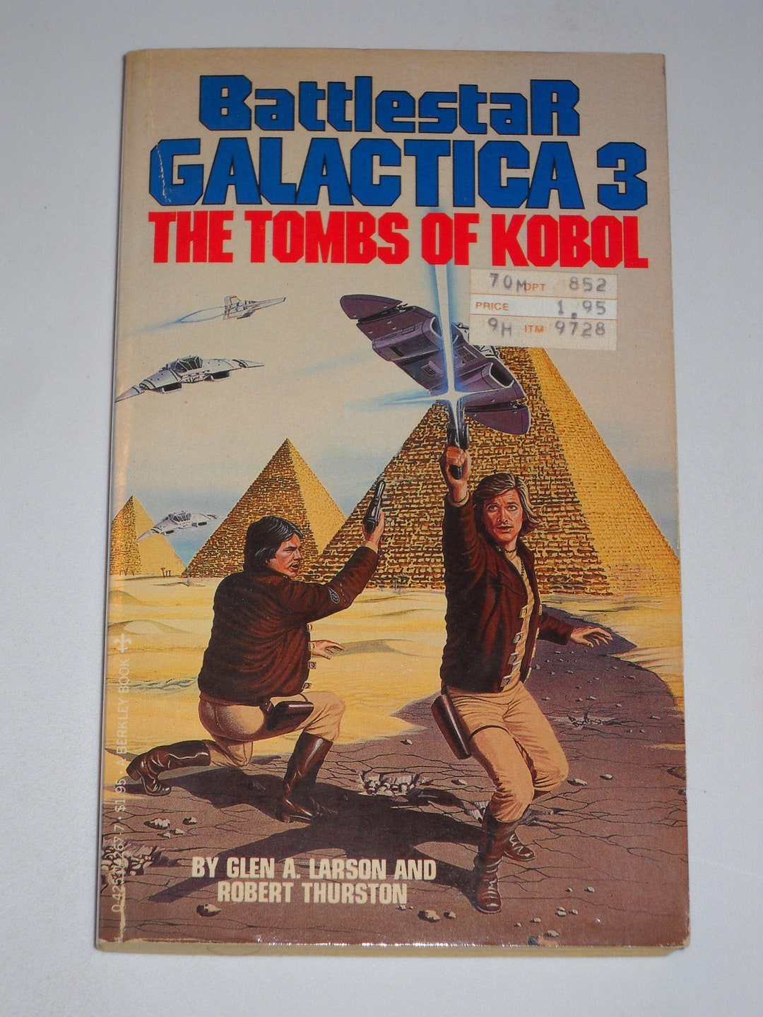 1979 Battlestar Galactica 3 Tombs of Kobol ABC TV Tie-in Vintage ...