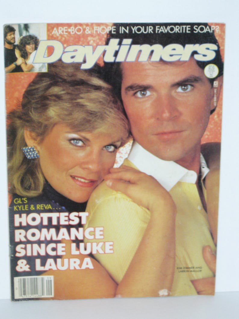 You Pick 1985 Daytimers Soap Opera Magazine Brian Bloom Kim Zimmer Guiding Light DAYS Peter ...