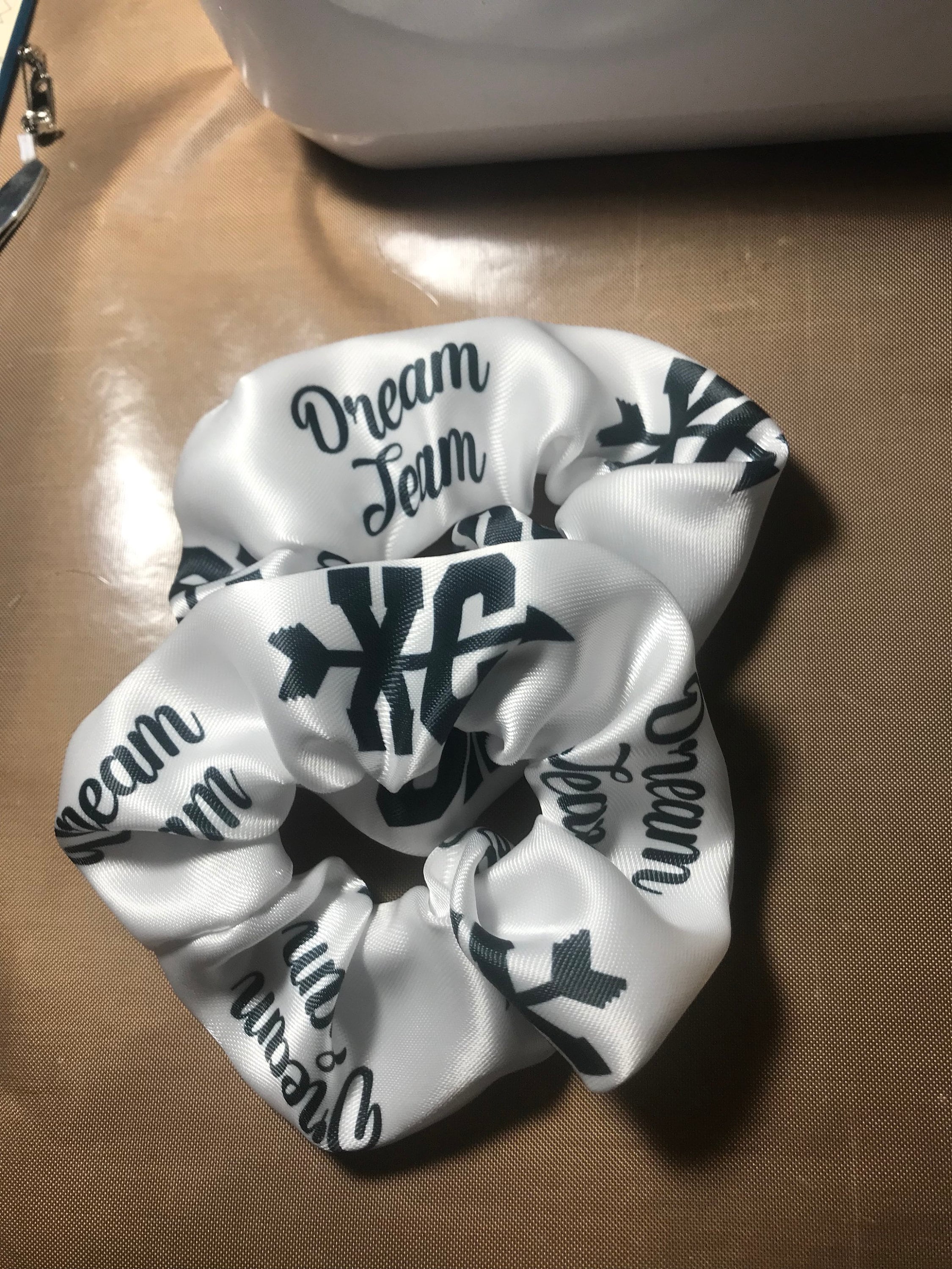 CUSTOM Scrunchies Your Design Text & Logo Any Colors | Etsy