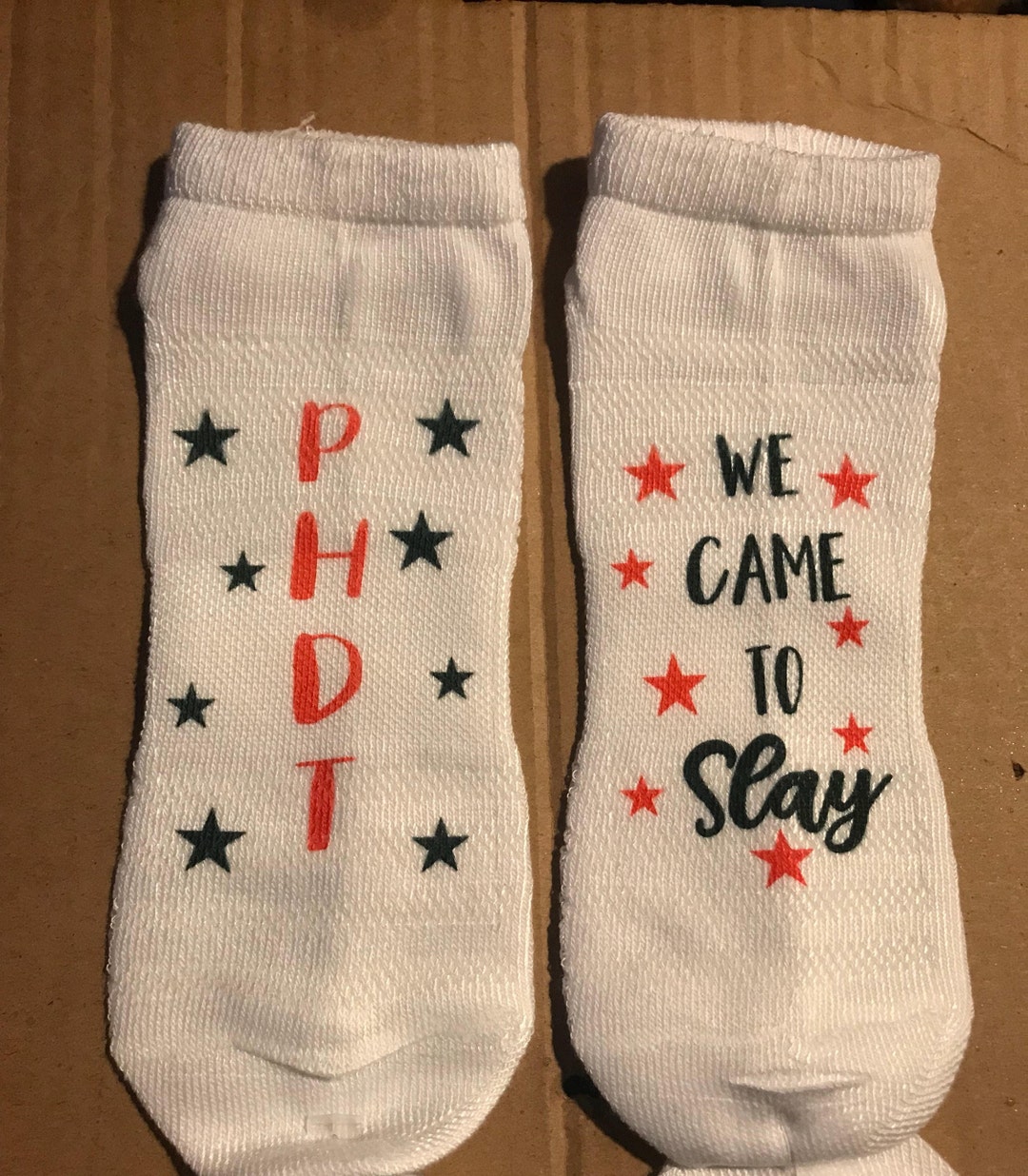 We Came to Slay - Team Name - Lucky Socks - Custom Socks - Summit Socks ...