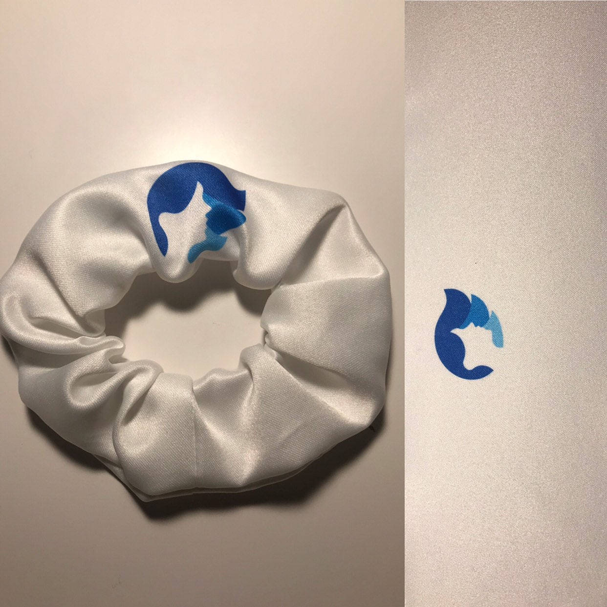 CUSTOM Logo Scrunchies Your Design Any Colors cheer | Etsy