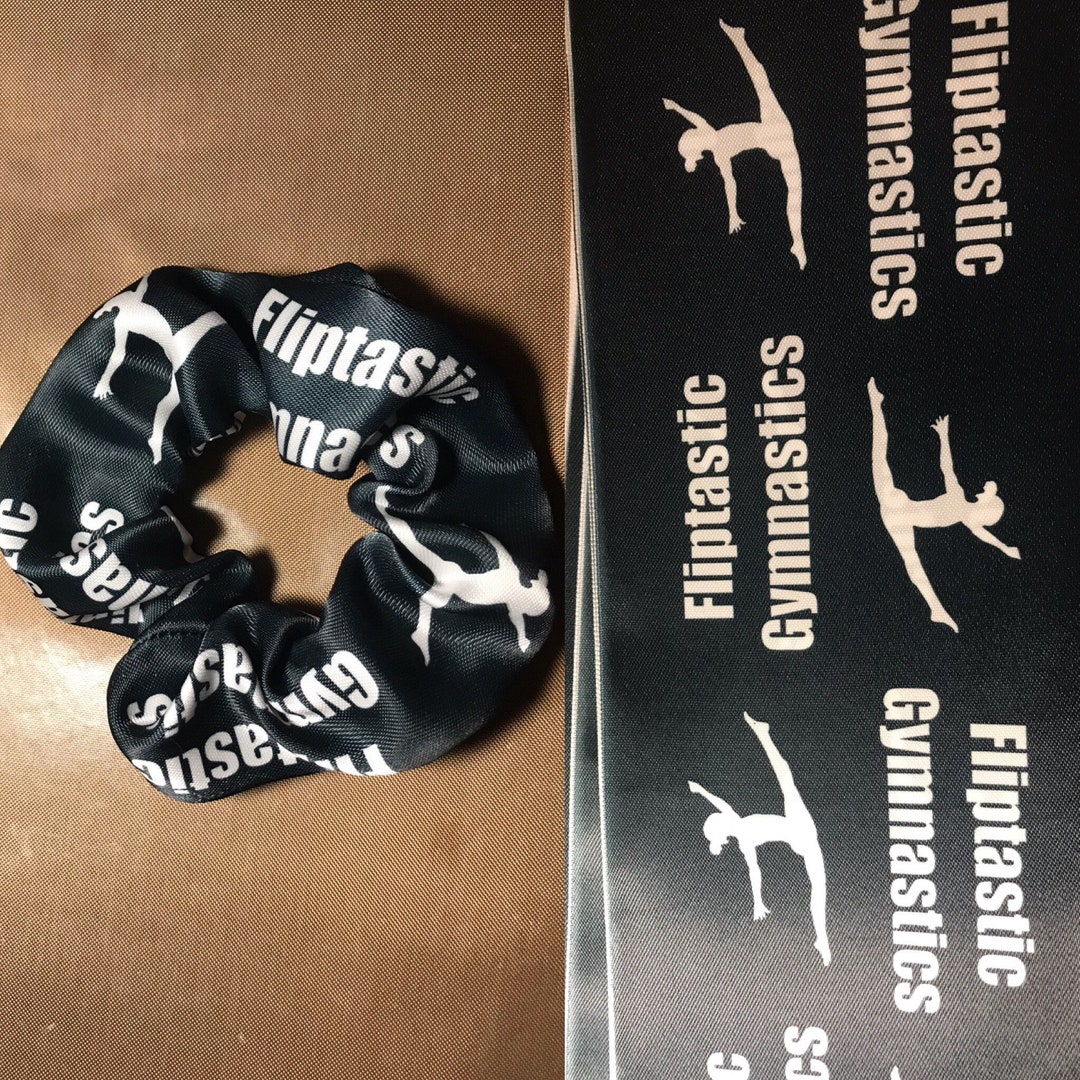 CUSTOM Graphic / Text Scrunchies - Your Design = Any Colors - Cheer ...