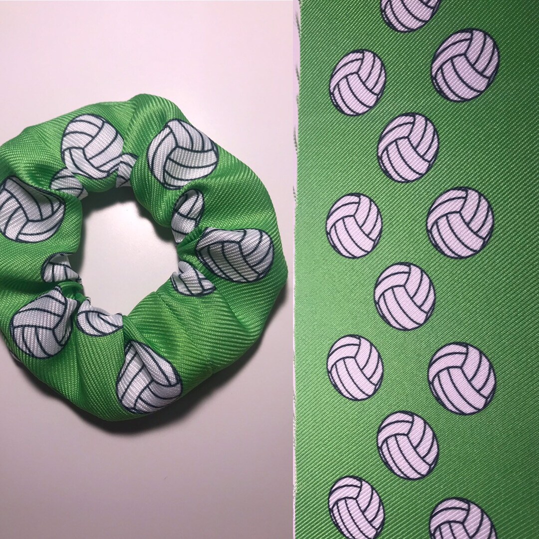 CUSTOM Volleyball Scrunchies - Your Design = Any Colors -cheer ...