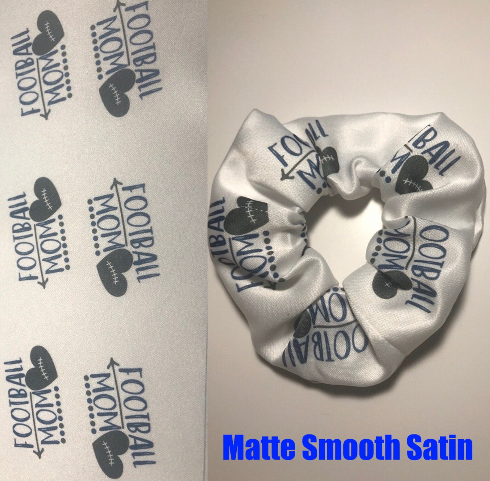 CUSTOM Scrunchies Team Name Any Colors Cheer Scrunchie / - Etsy