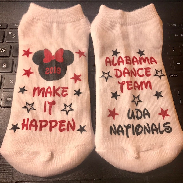 Cheer Socks - Etsy