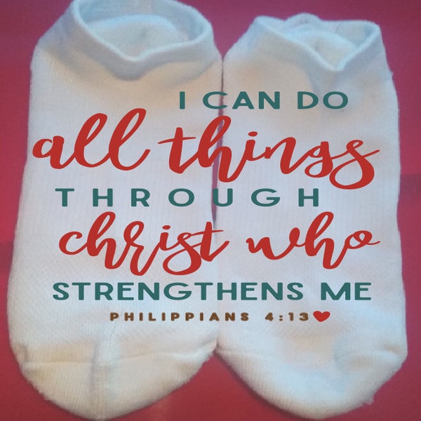 Inspirational Socks - Etsy