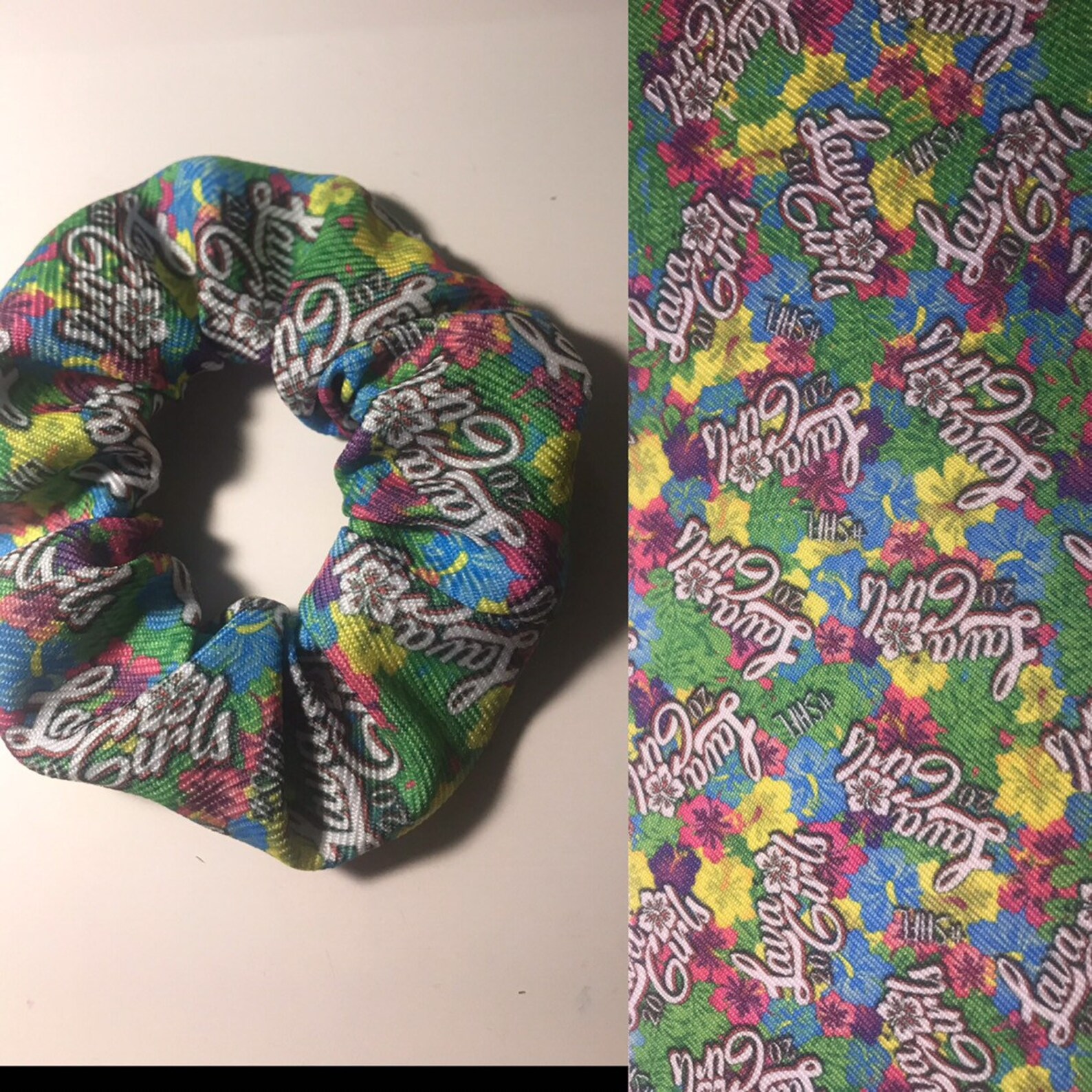 CUSTOM Logo / Text Scrunchies Your Design Any Colors - Etsy