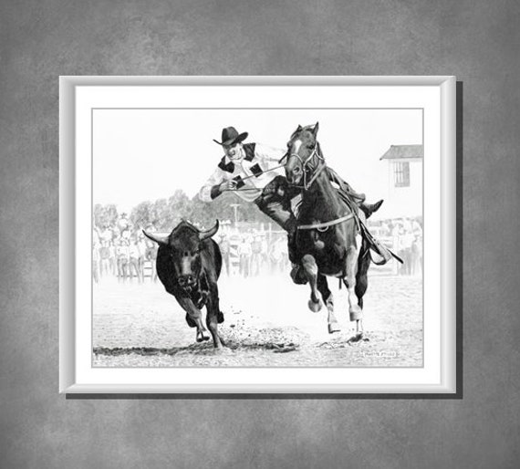 Rodeo Horse Drawings
