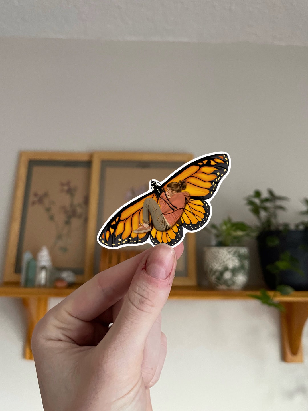 The Last of Us, Ellie and the Butterfly, TLOU Sticker Glossy Vinyl ...