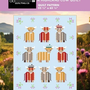 SALE Cattle Mini Coos Quilt PATTERN P203 by Art East Quilting Company ...