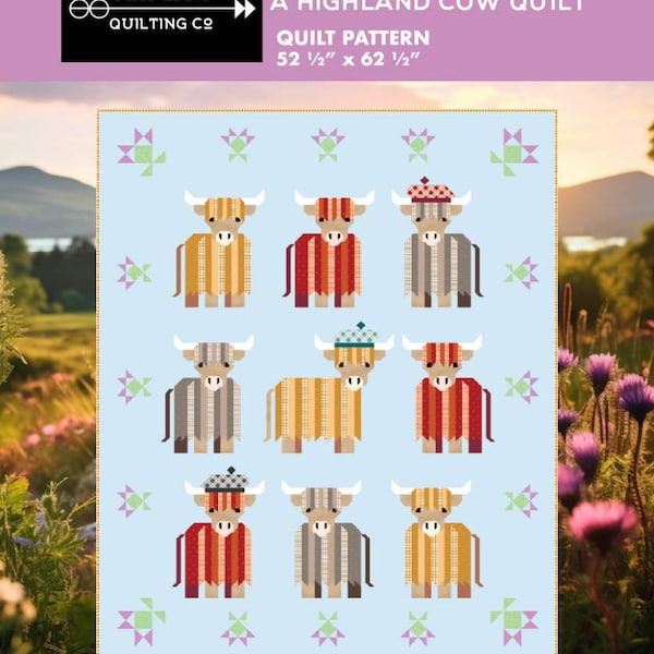 Cow Quilt Pattern - Etsy