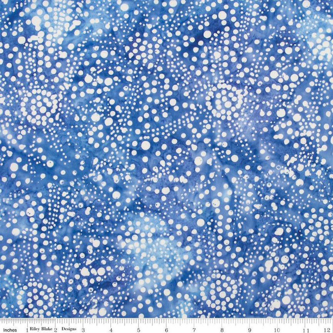 Batiks Expressions That Summer Feelin' BTAP1224 Bubbly Blue - Riley ...