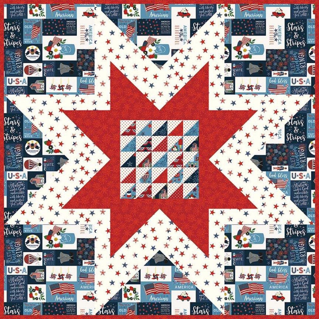 SALE Cutie Patootie Quilt PATTERN P055 - Kati Cupcake - Riley Blake ...
