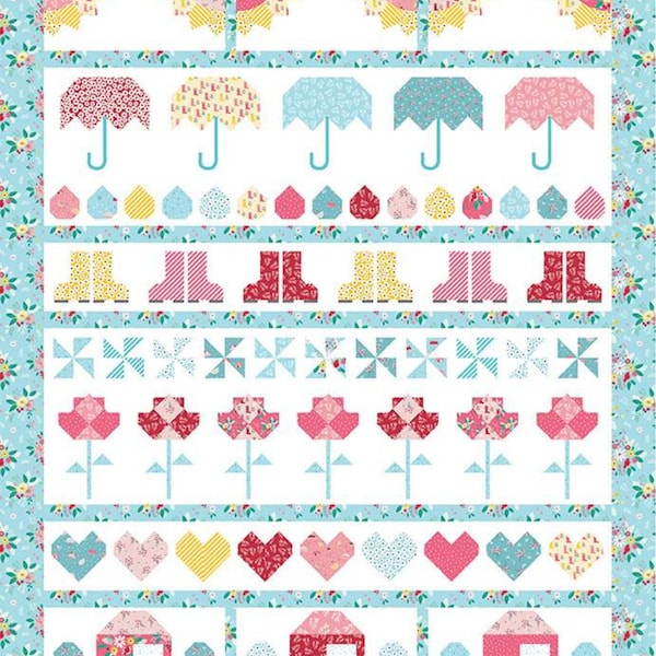 Rows by Row Quilt Pattern - Etsy