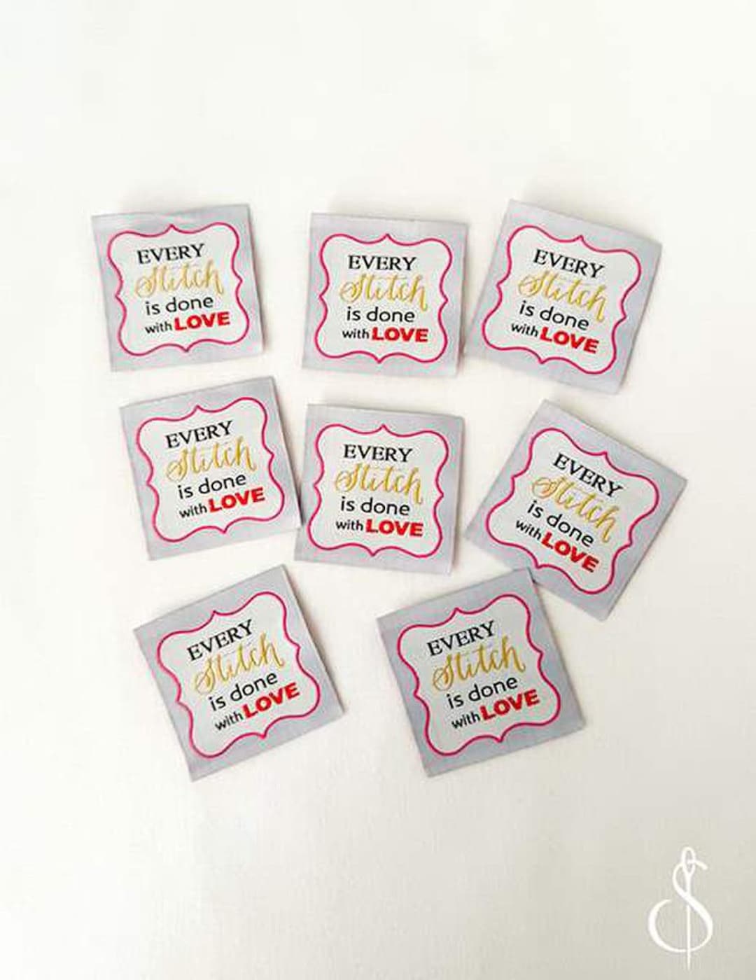 SALE Every Stitch 2 Woven Labels P178-SIWL14 - Riley Blake - Minki Kim ...