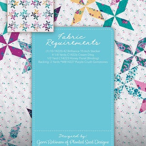 SALE Spin Me Around Quilt PATTERN P120 by Gerri Robinson - Riley Blake ...