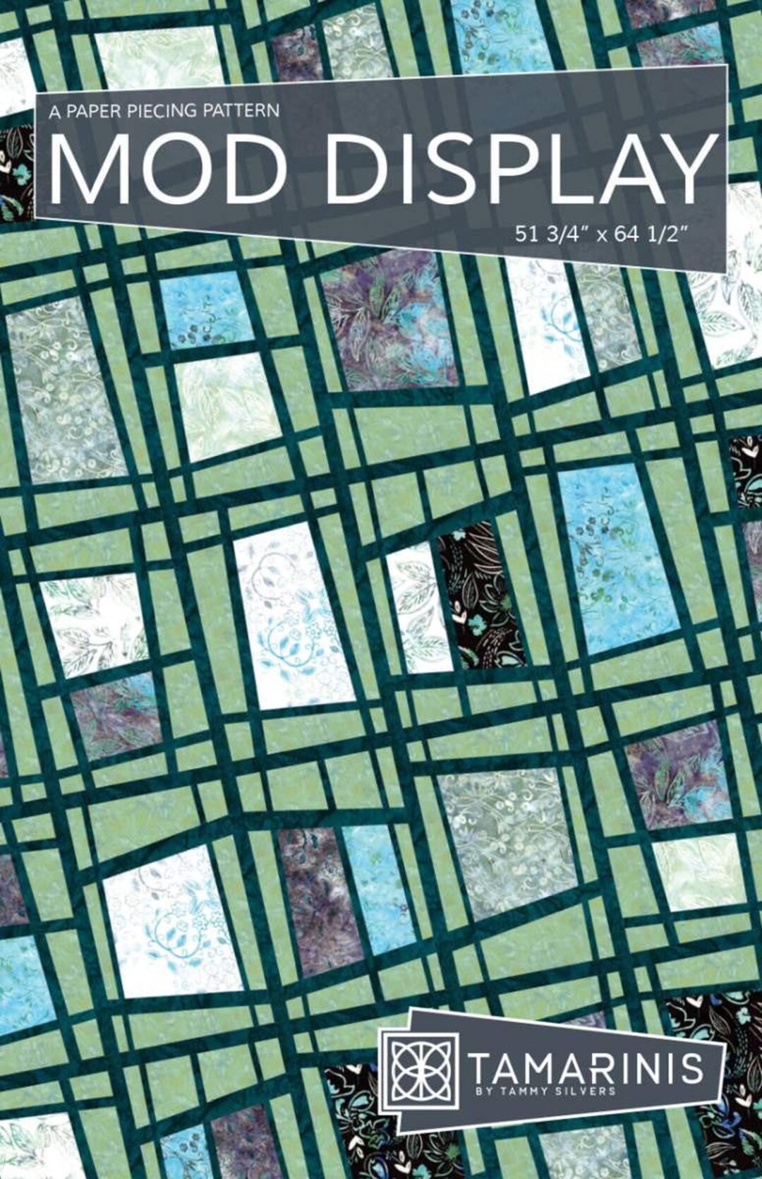 SALE Mod Display Quilt PATTERN P220 by Tammy Silvers - Riley Blake ...