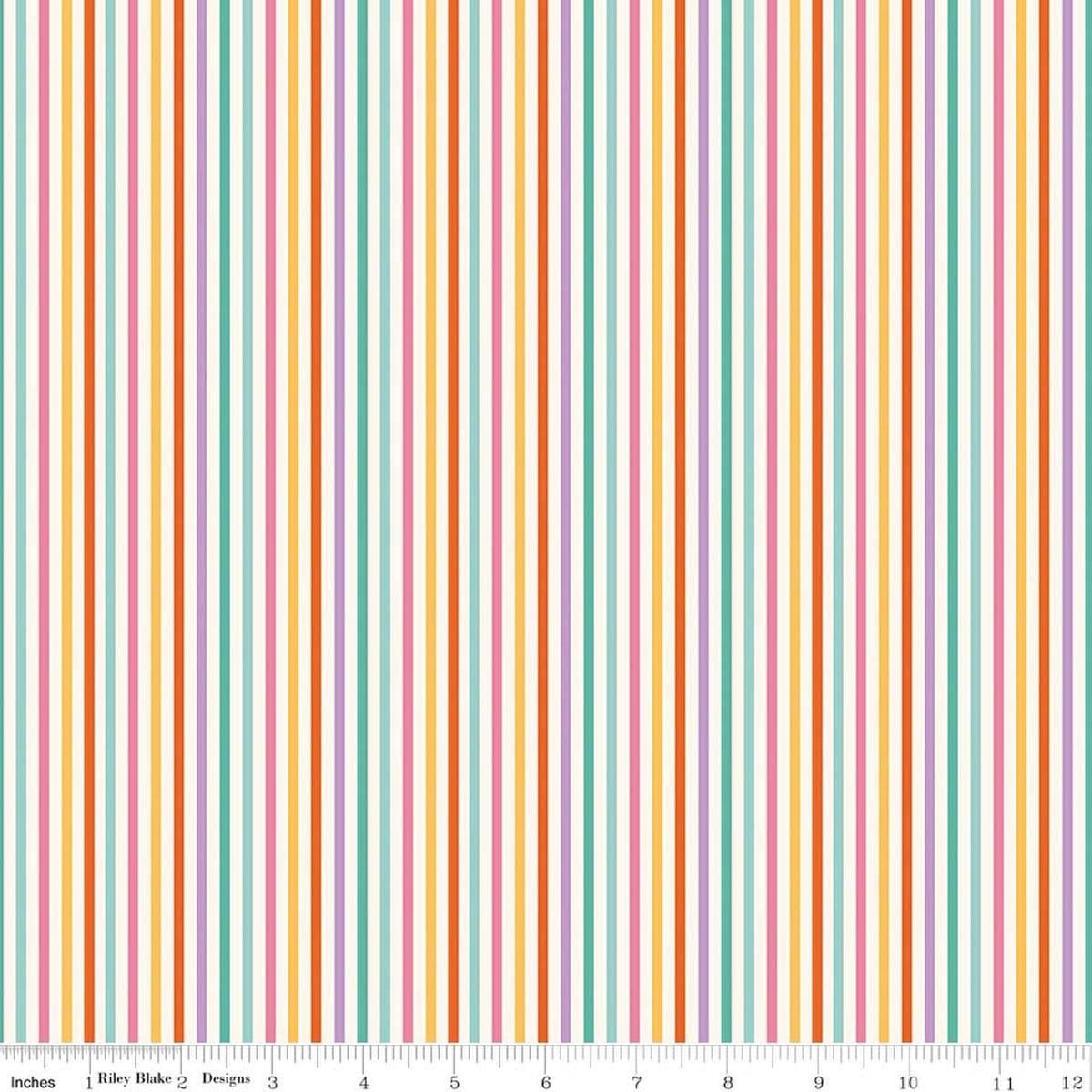 Patchwork Stripes C17245 Multi - Riley Blake Designs - Lines Thin Lined ...