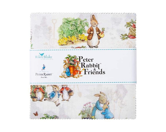 Peter Rabbit™ & Friends Charm Pack 5" Stacker Bundle - Riley Blake ...
