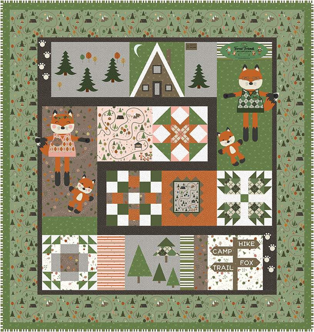 SUPER DEAL! Trail Map Quilt Pattern P177 by Bee Sew Inspired - Riley ...