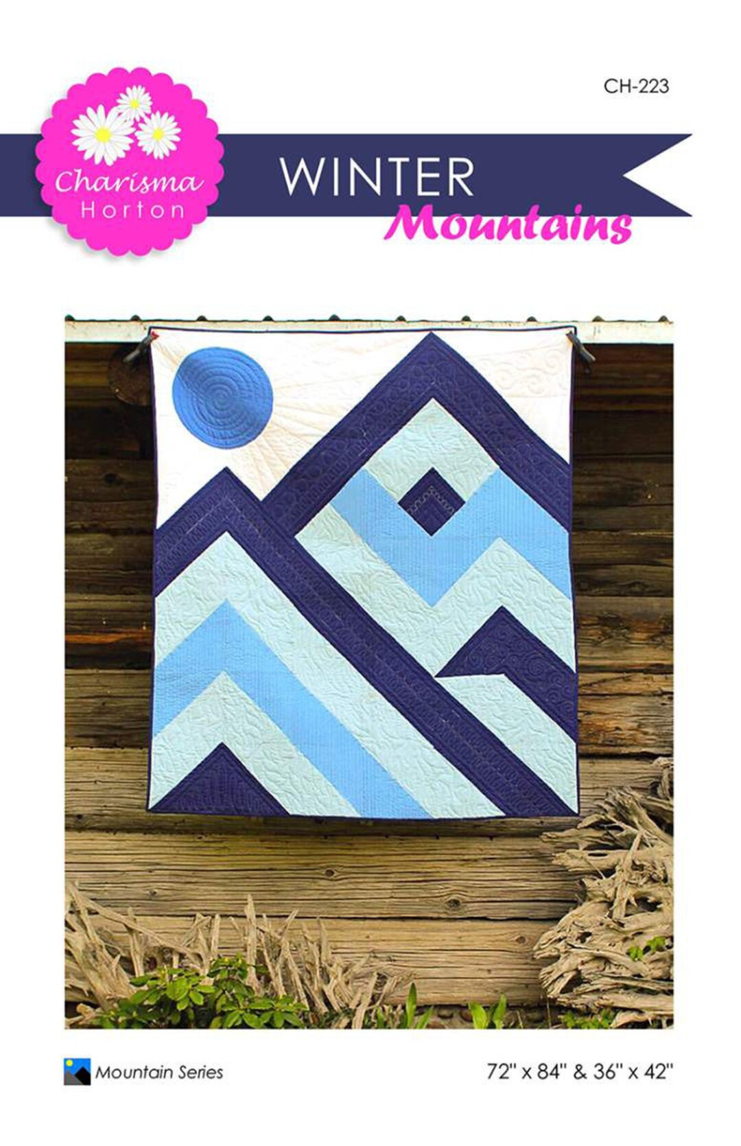 SALE Winter Mountains Quilt PATTERN P161 by Charisma Horton - Riley ...