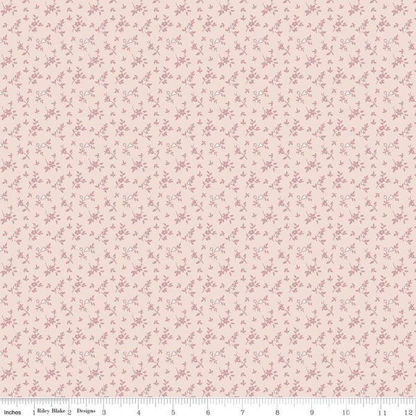 Blush Floral Fabric - Etsy