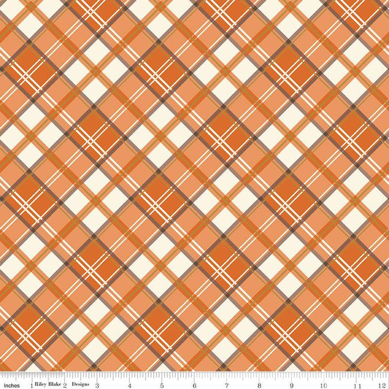Fall Plaid Fabric - Etsy